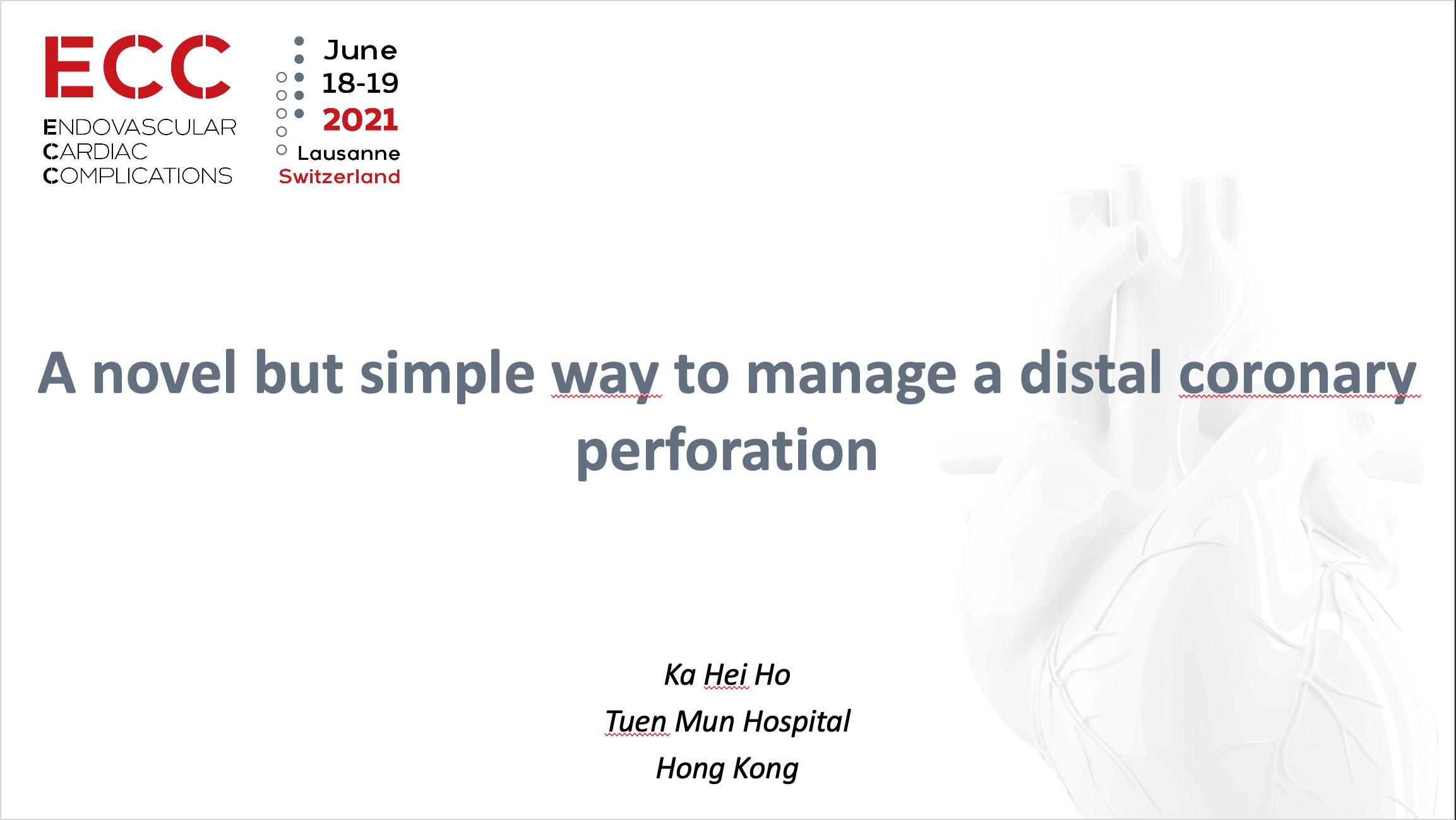 Ka-Hei-Ho - ECC Congress